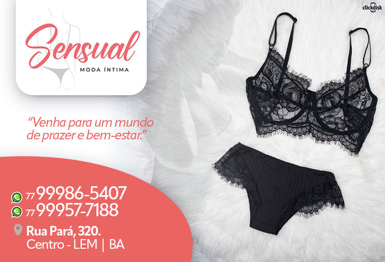 SENSUAL MODA ÍNTIMA, 99986-5407 - Click & Disk